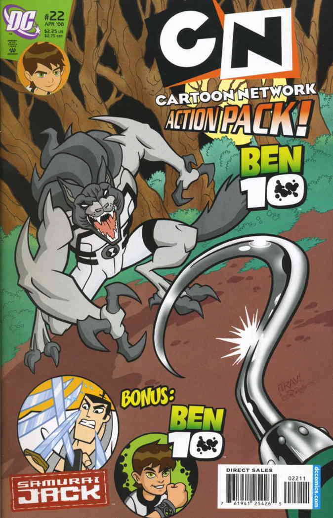 Cartoon Network Action Pack #22 VF ; DC | Ben 10 Samurai Jack | Comic ...