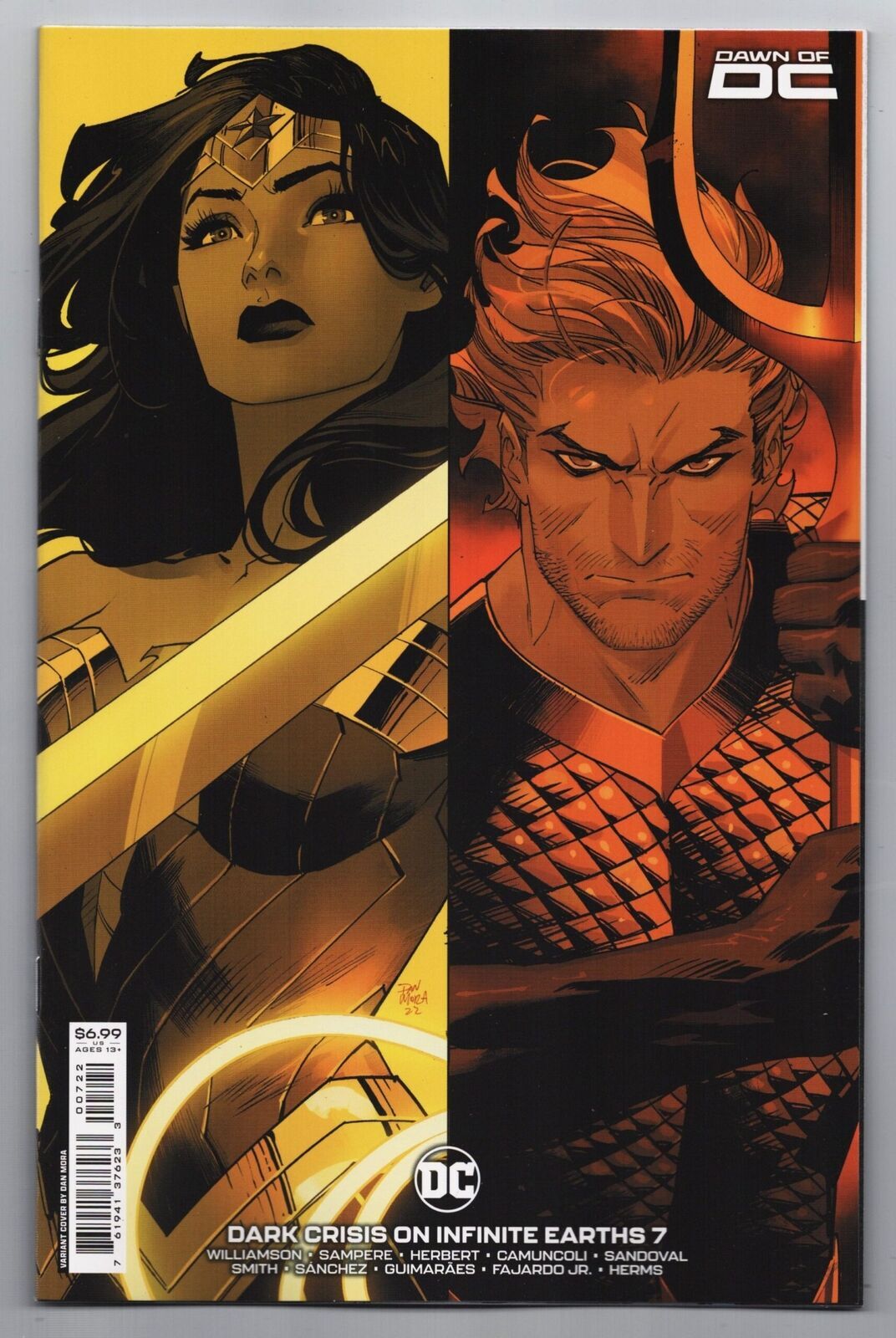 Dark Crisis On Infinite Earths #7 Cvr I Mora Dawn Of DC 3 Variant (DC ...