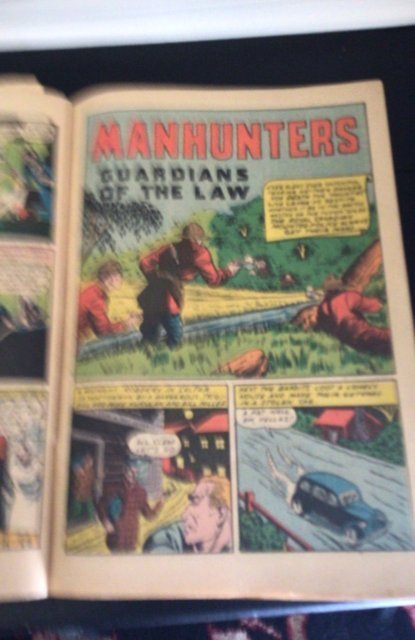 z Golden age comic, Dynamic man! Edition unknown, poor quality, inner ...