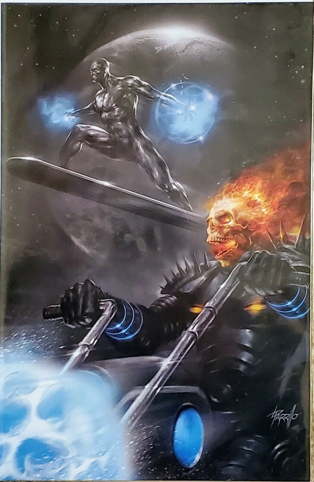 Guardians of the Galaxy 1 Lucio Parrillo Virgin Variant Ghost Rider ...