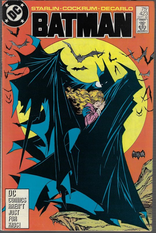Batman #423 (DC, 1988) | Comic Books - Copper Age, DC Comics, Batman ...