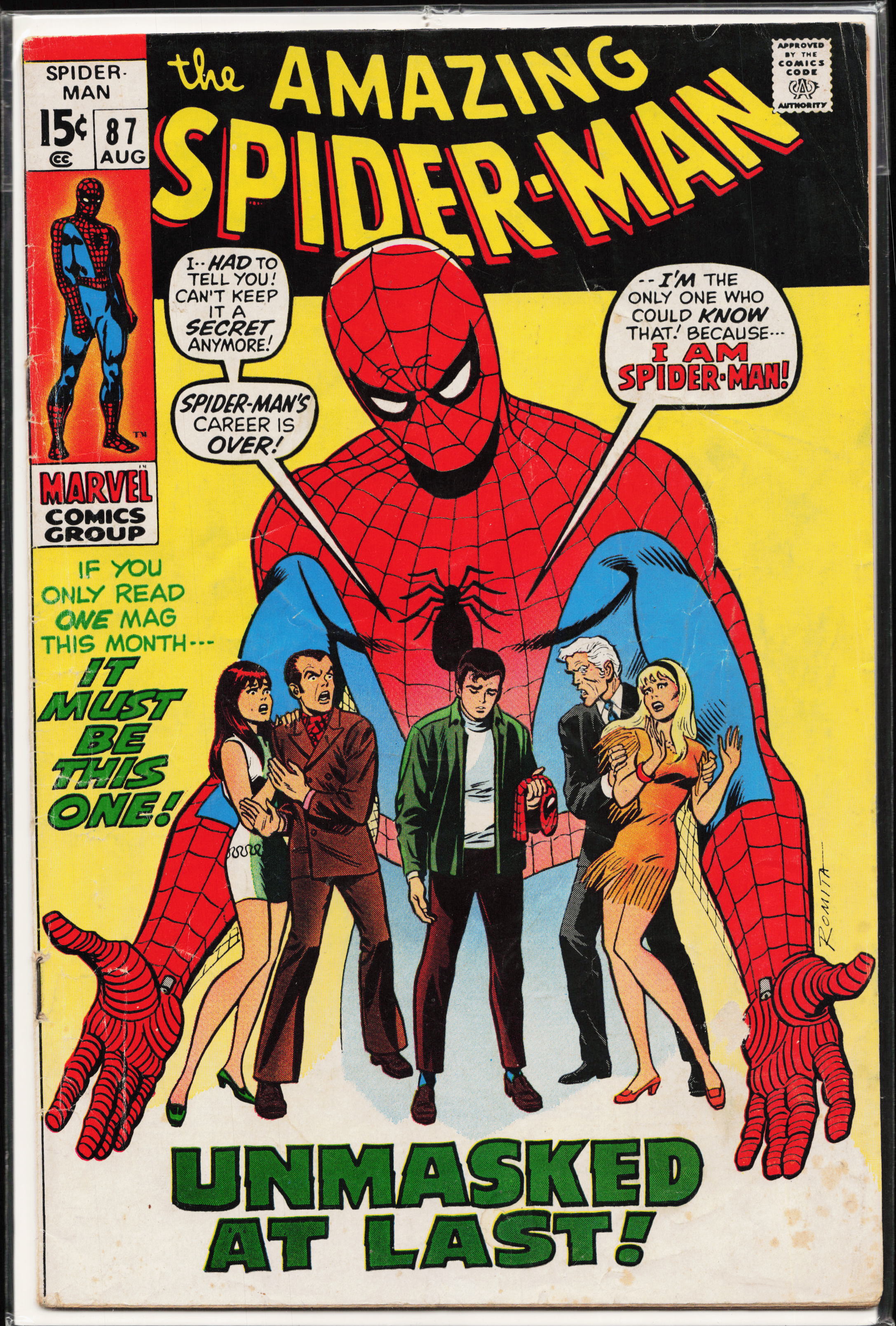 The Amazing Spider-Man #87 (1970) Spider-Man | Comic Books - Bronze Age ...
