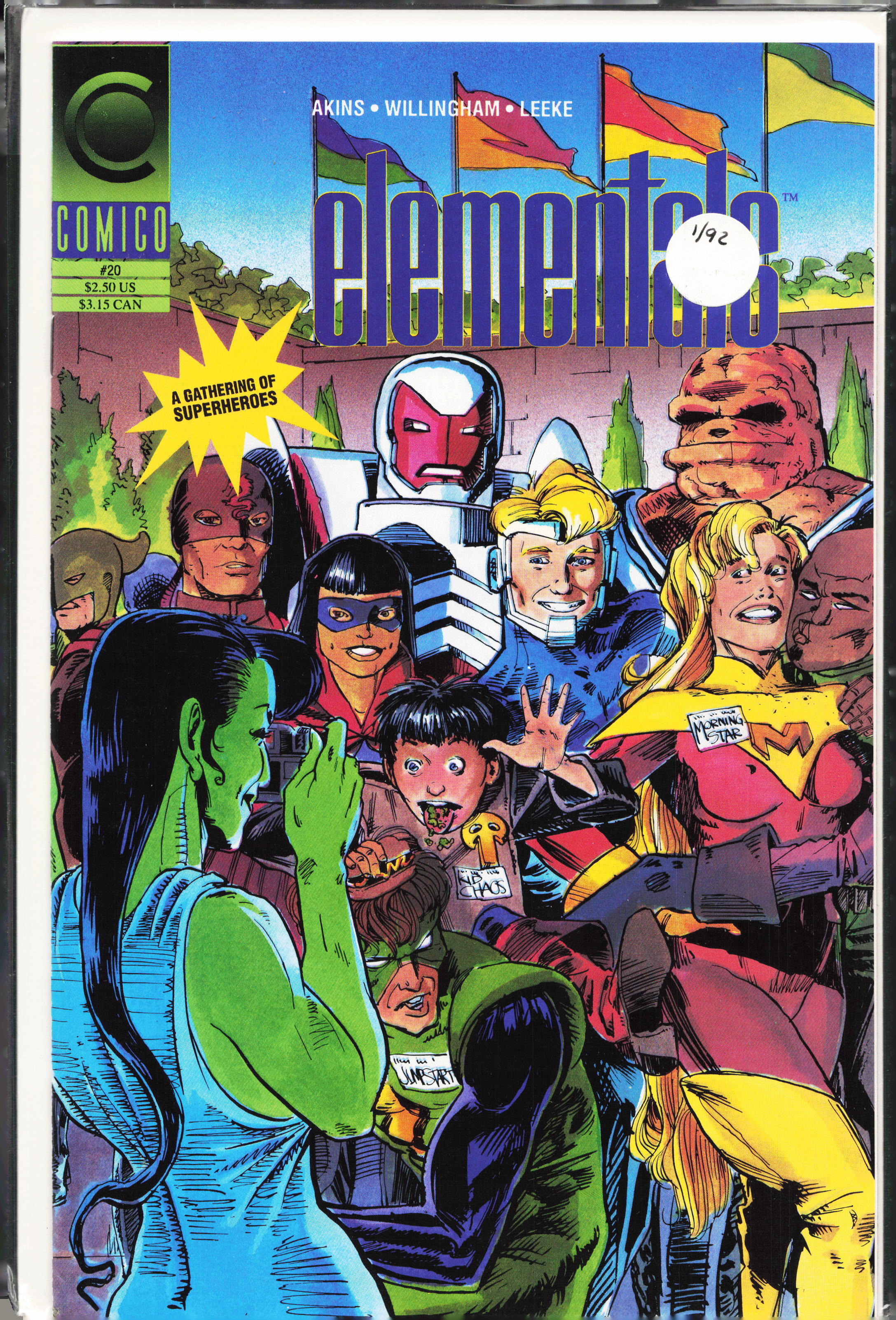 Elementals #20 (1991) Elementals | Comic Books - Copper Age, Comico ...