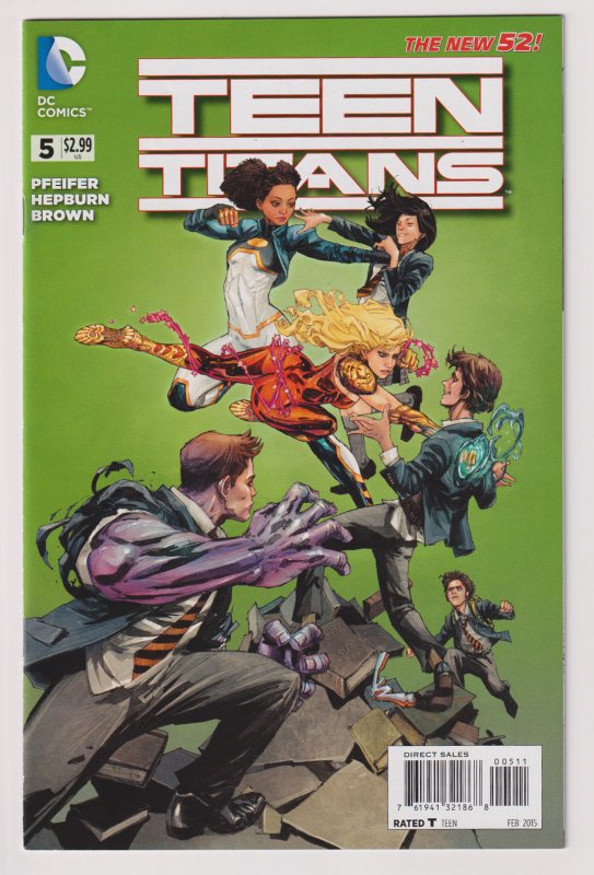 DC Comics! Teen Titans (New 52)! Issue #5! | Comic Books - Modern Age ...