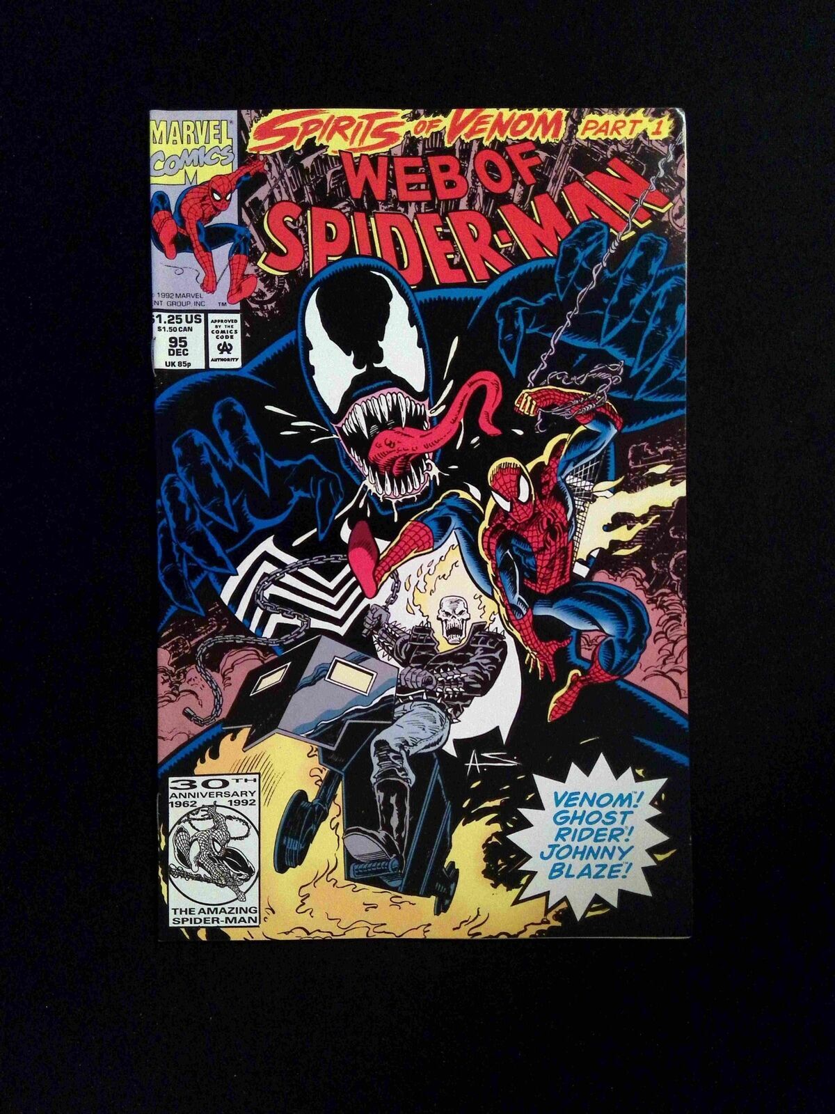 Web of Spider-Man #95 MARVEL Comics 1992 VF+ | Comic Books - Modern Age ...