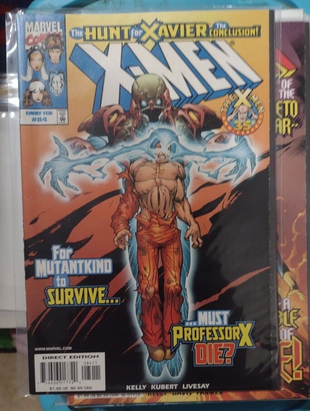 X MEN # 84 1999 MARVEL DISNEY hunt for xavier conclusion cerebro ...