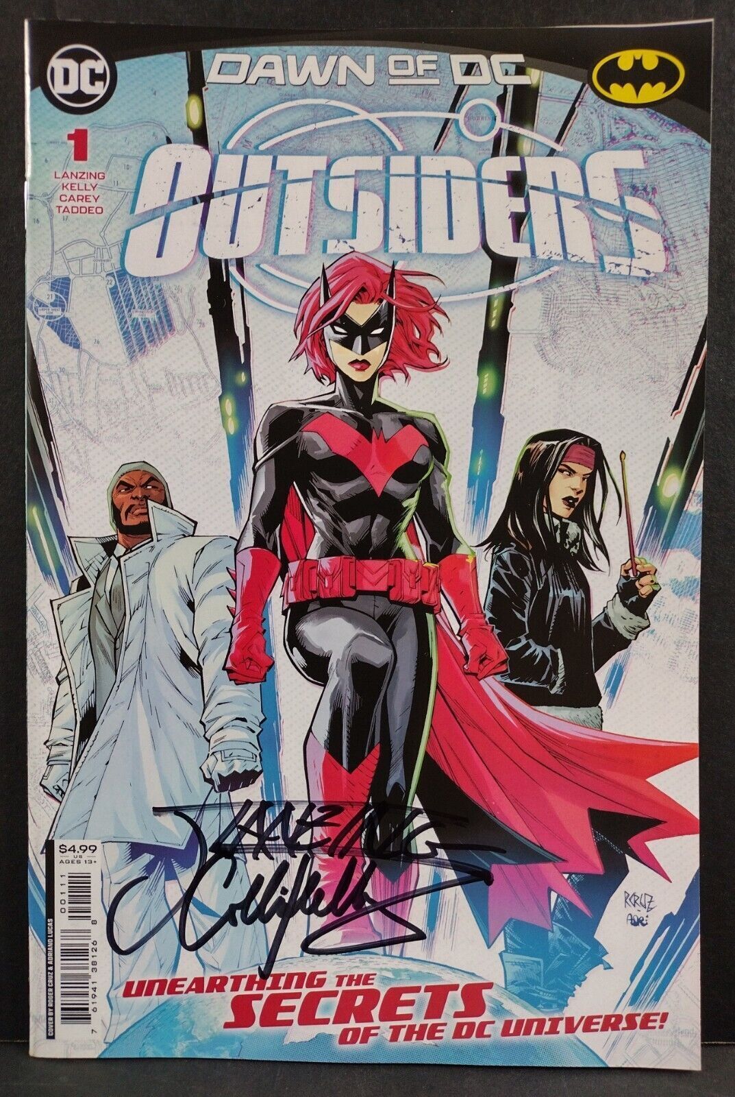 Outsiders 1-6 NM 9.4 Signed by Jackson Lansing & Collin Kelly COA ...