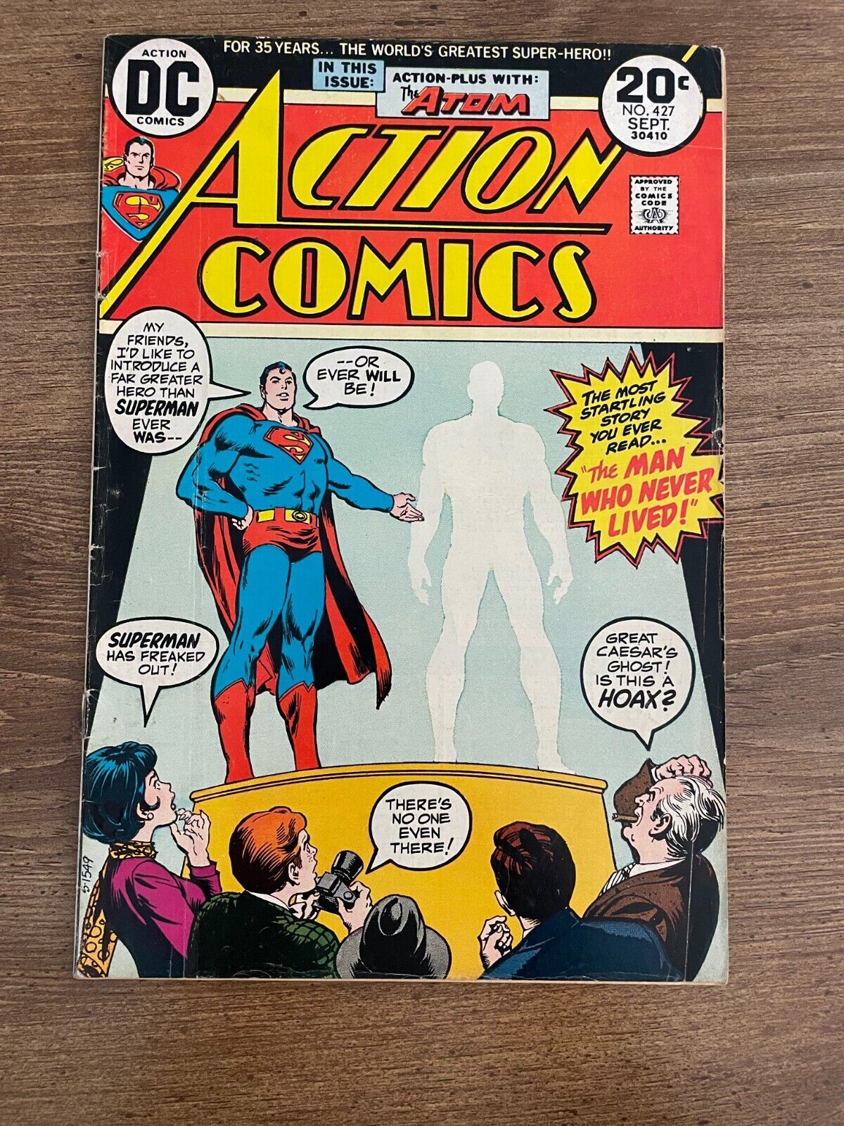 Action Comics # 427 FN DC Comic Book Superman Batman Flash Green ...