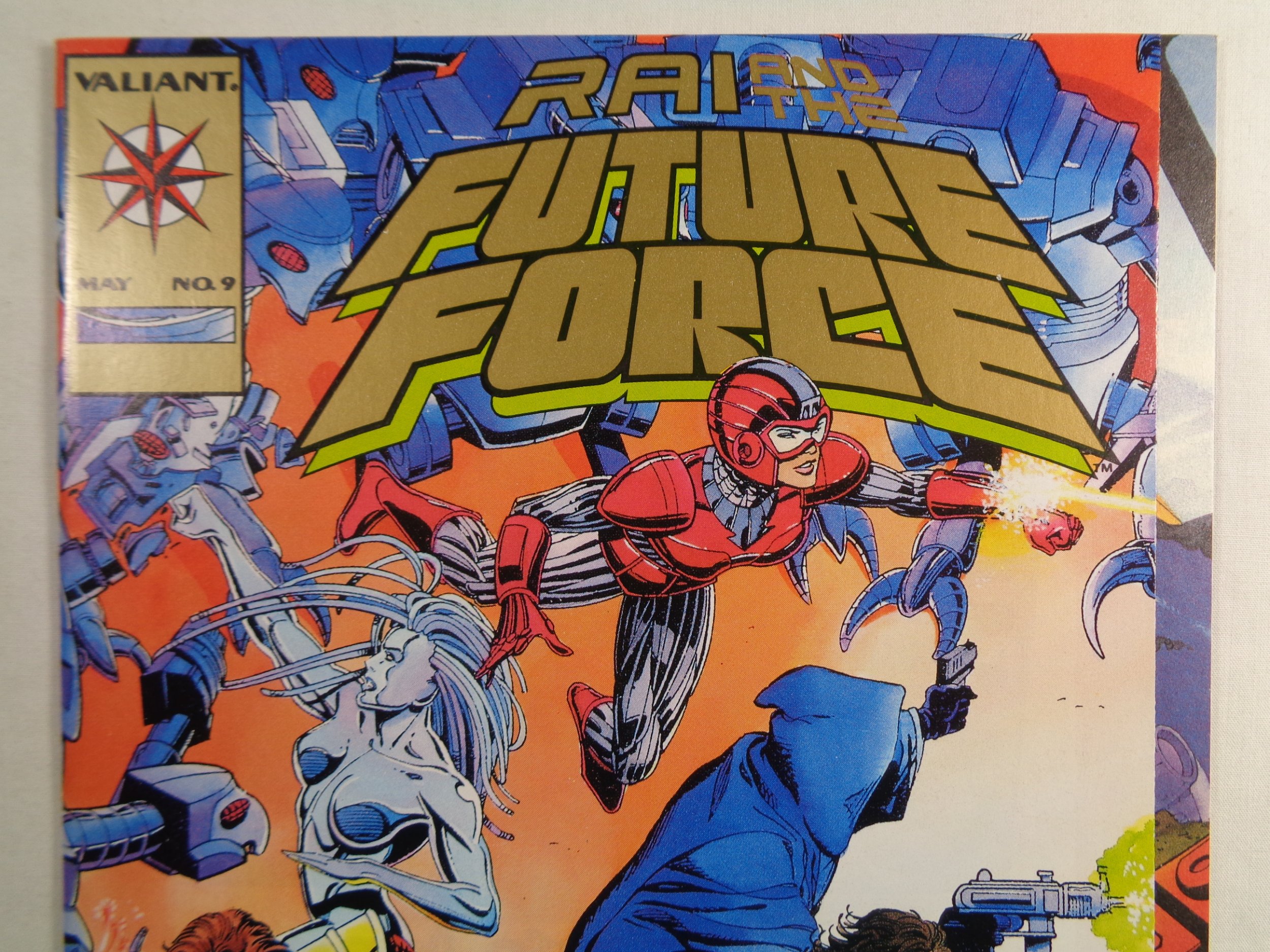 Rai and the Future Force #9 Gold Variant Valiant Comics 1993 | Comic ...