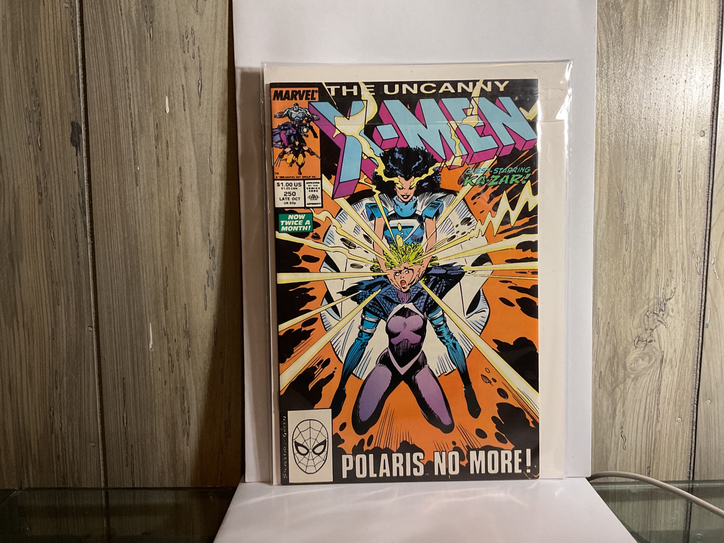 The Uncanny X-Men #250 (1989) | Comic Books - Copper Age, Marvel, X-Men ...