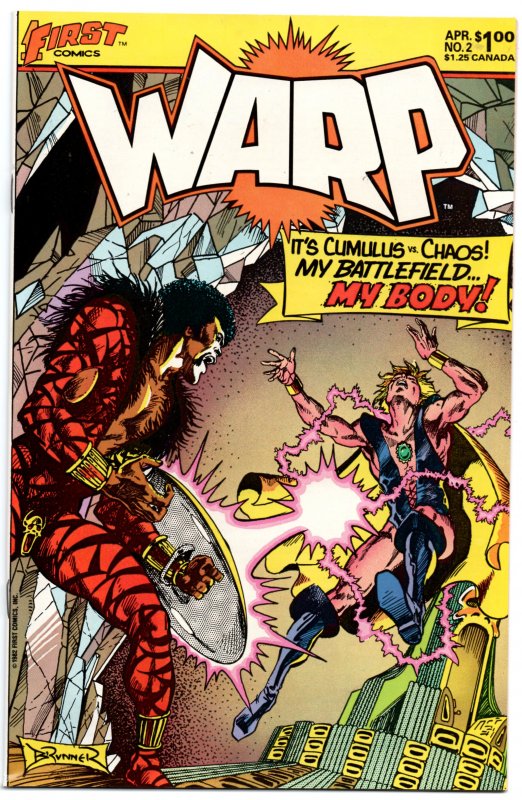 Warp #2 VF/NM (Lord Cumulus and Sargon enter dangerous realms. Steve ...