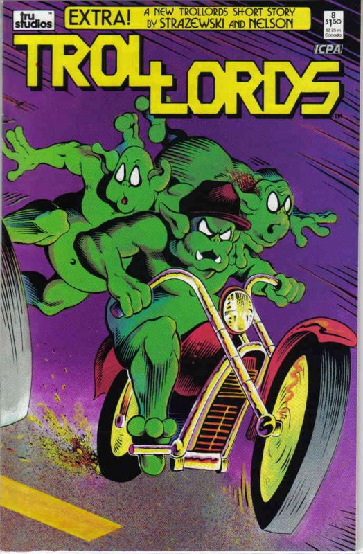 Trollords (Vol. 1) #8 FN ; Tru | Troll Lords Motorcycle Cover | Comic ...