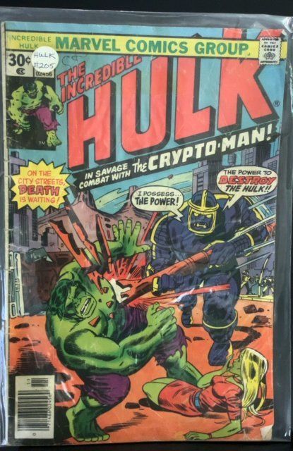 The Incredible Hulk #205 (1976) | Comic Books - Bronze Age, Marvel ...