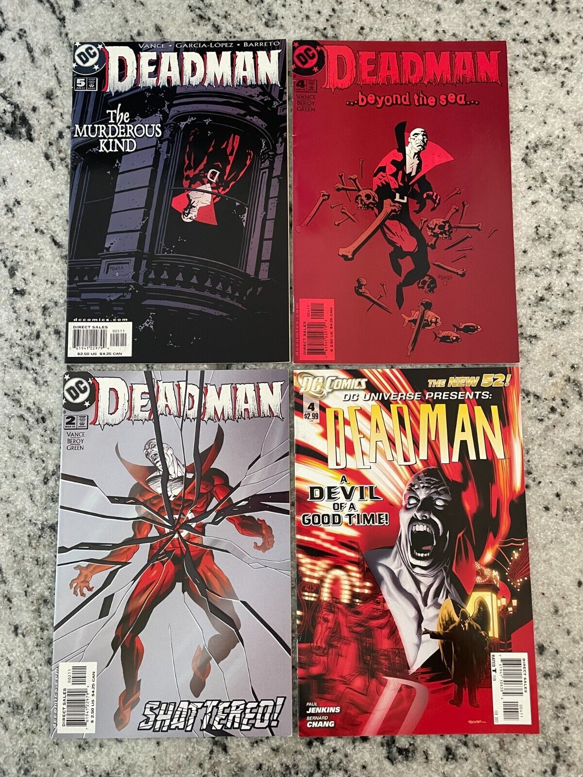 4 DC Comic Books Presents Deadman # 4 2 4 5 Batman Flash Superman Arrow ...