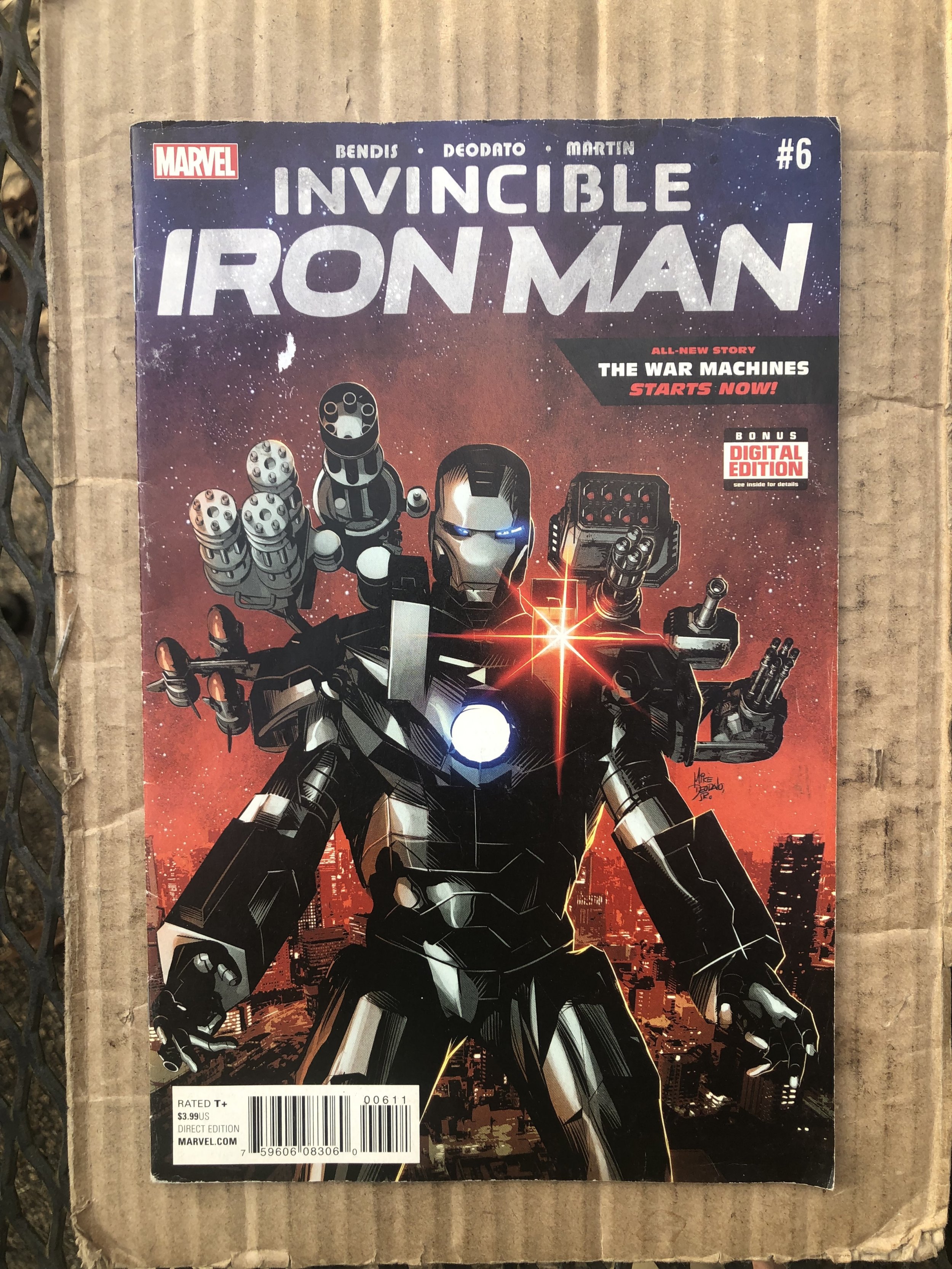 Invincible Iron Man #6 Mike Deodato Cover (2016) | Comic Books - Modern ...