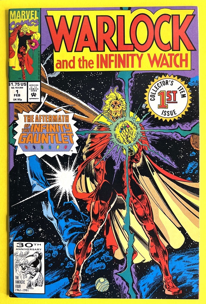 Warlock and the Infinity Watch 1 INFINITY GAUNTLET AFTERMATH (1992 ...