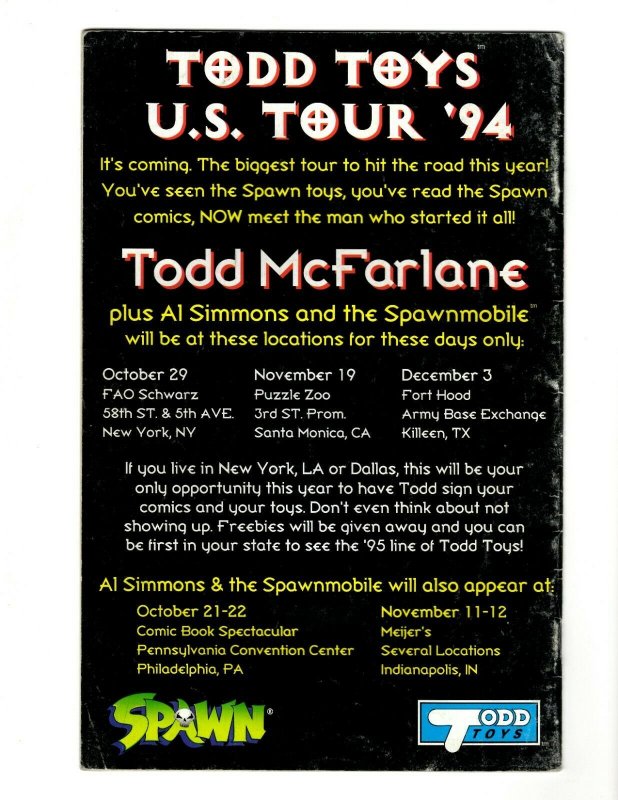 Spawn #20 ORIGINAL Vintage 1994 Image Comics | International - Comic ...