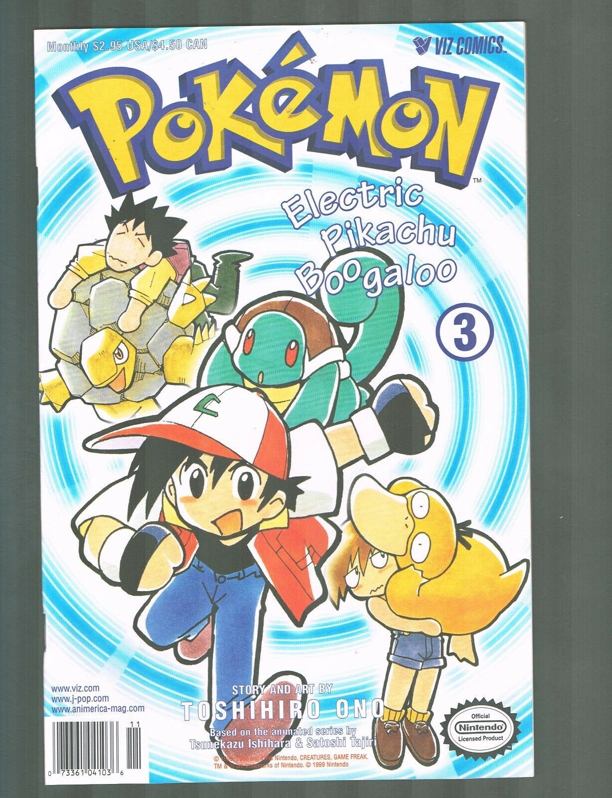 Pokemon #3 ~ Electric Pikachu Boogaloo ~ 1999 (9.6OB) WH | Comic Books ...