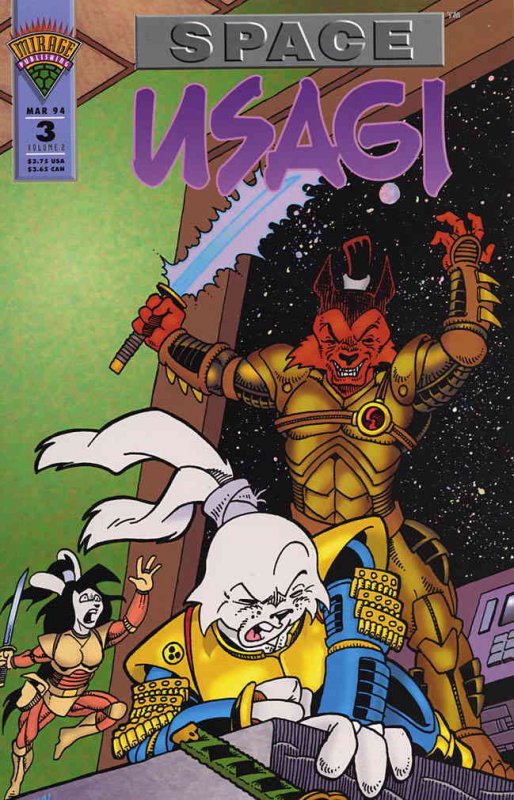 Space Usagi (Vol. 2) #3 FN ; Mirage | Stan Sakai | Comic Books - Modern ...