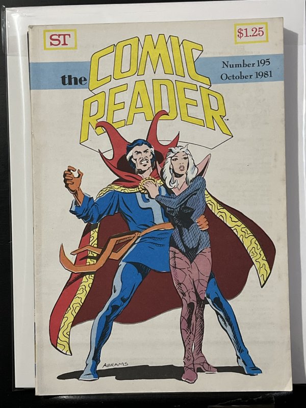The Comic Reader #195 (1981) | Comic Books - Bronze Age / HipComic