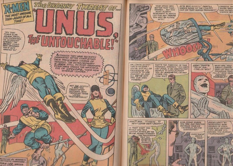 Marvel Super Heroes #27 X-Men vs Unus, Daredevil vs Submariner, Hulk ...