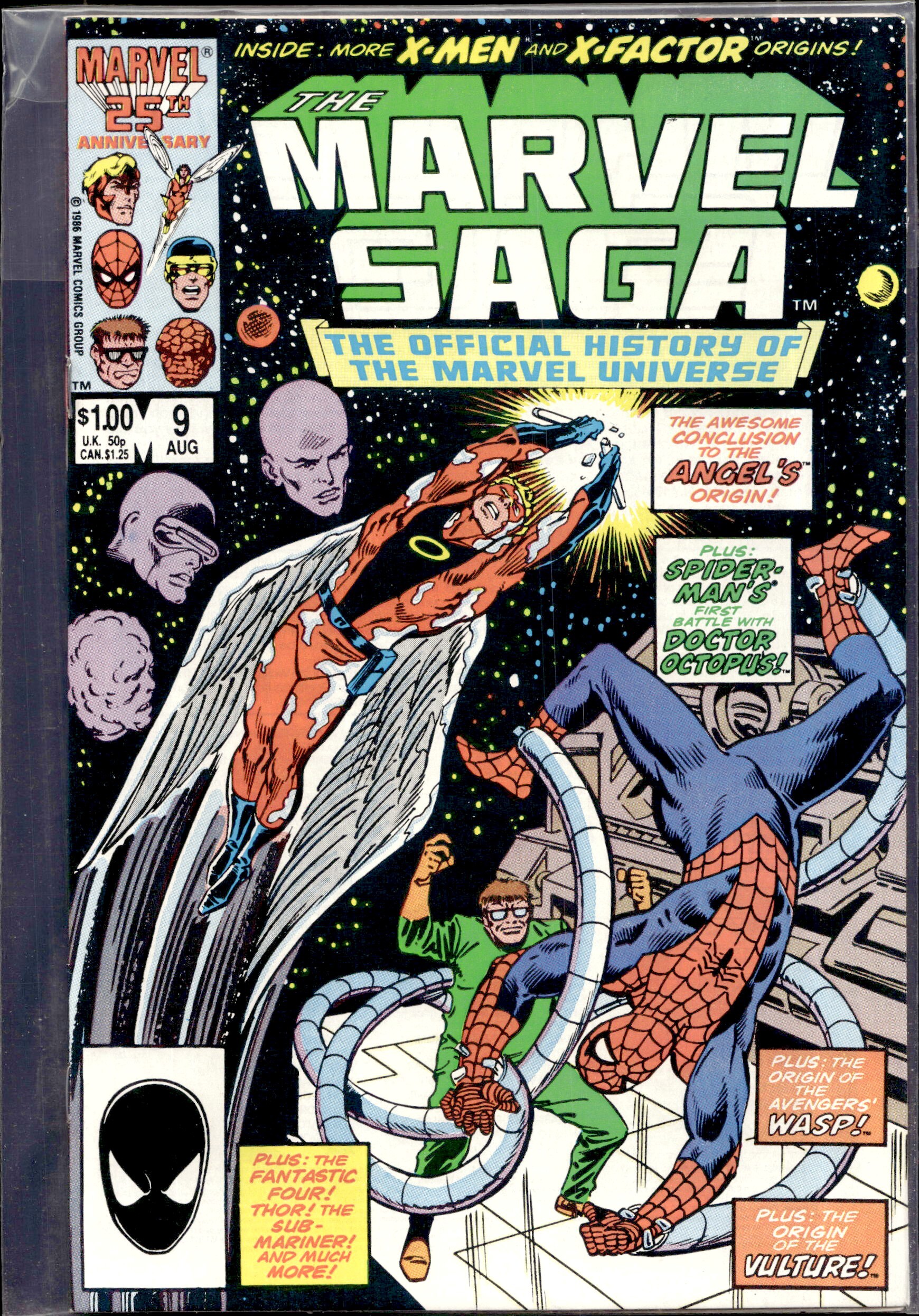 The Marvel Saga The Official History of the Marvel Universe #9 (1986 ...