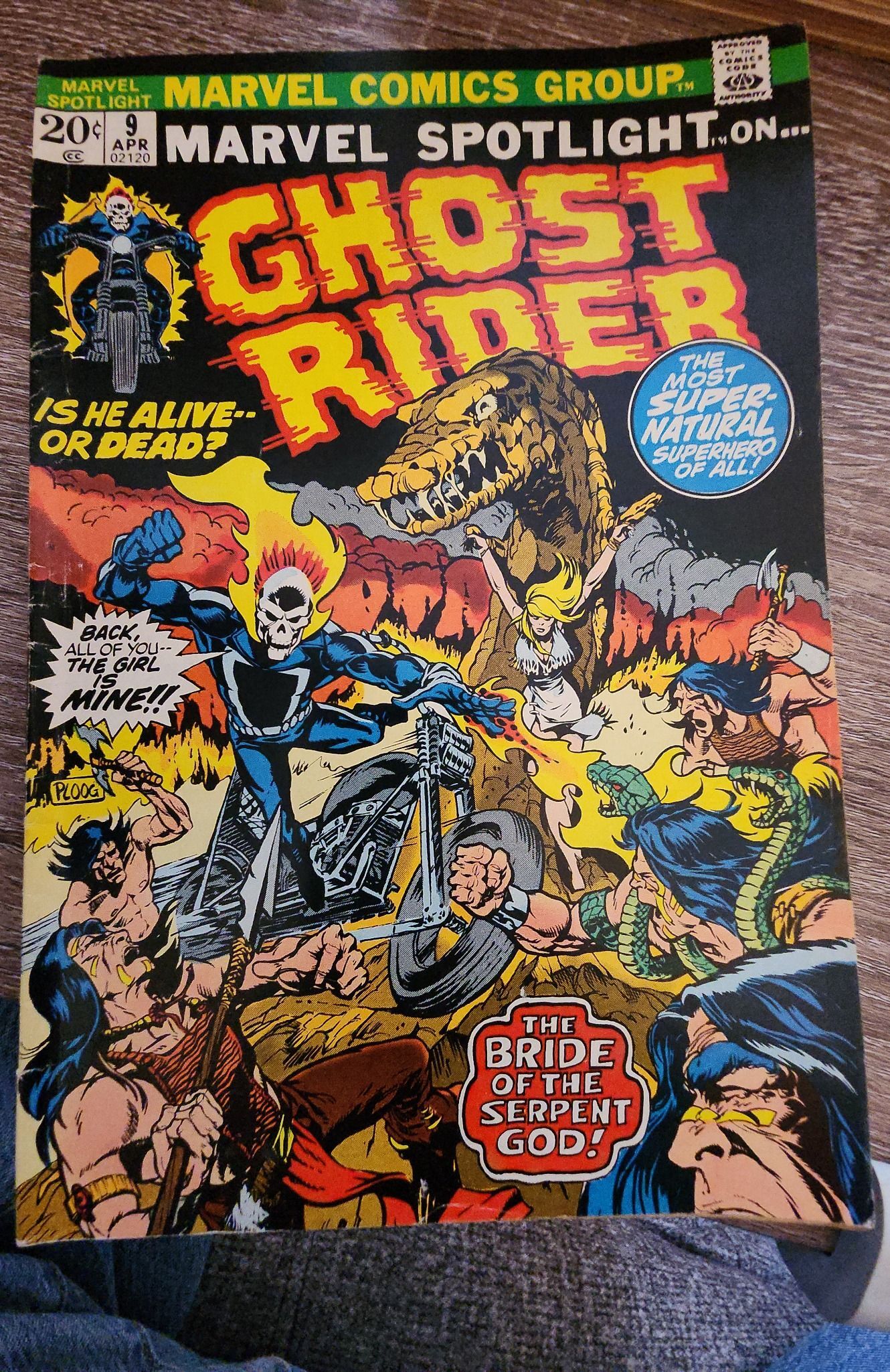 Marvel Spotlight #9 (1973) Ghost Rider | Comic Books - Bronze Age ...