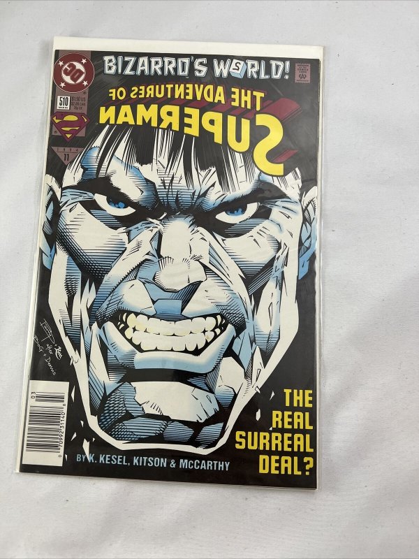 Adventures of Superman #510 Bizarro World Karl Kesel 1994 DC Comics ...