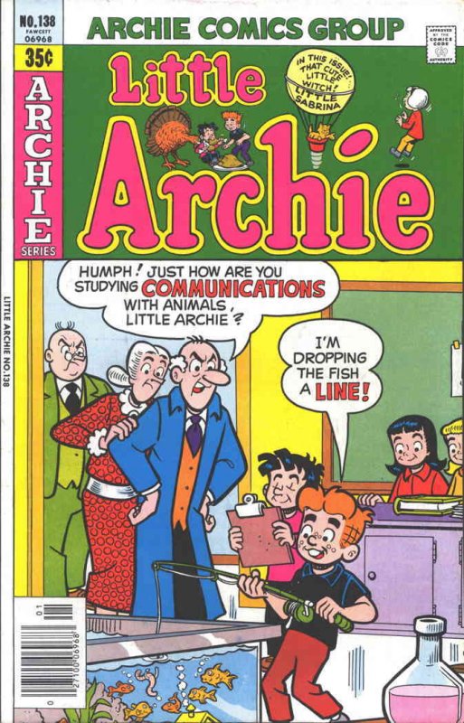 Little Archie #138 VG ; Archie | low grade comic January 1979 Sabrina ...