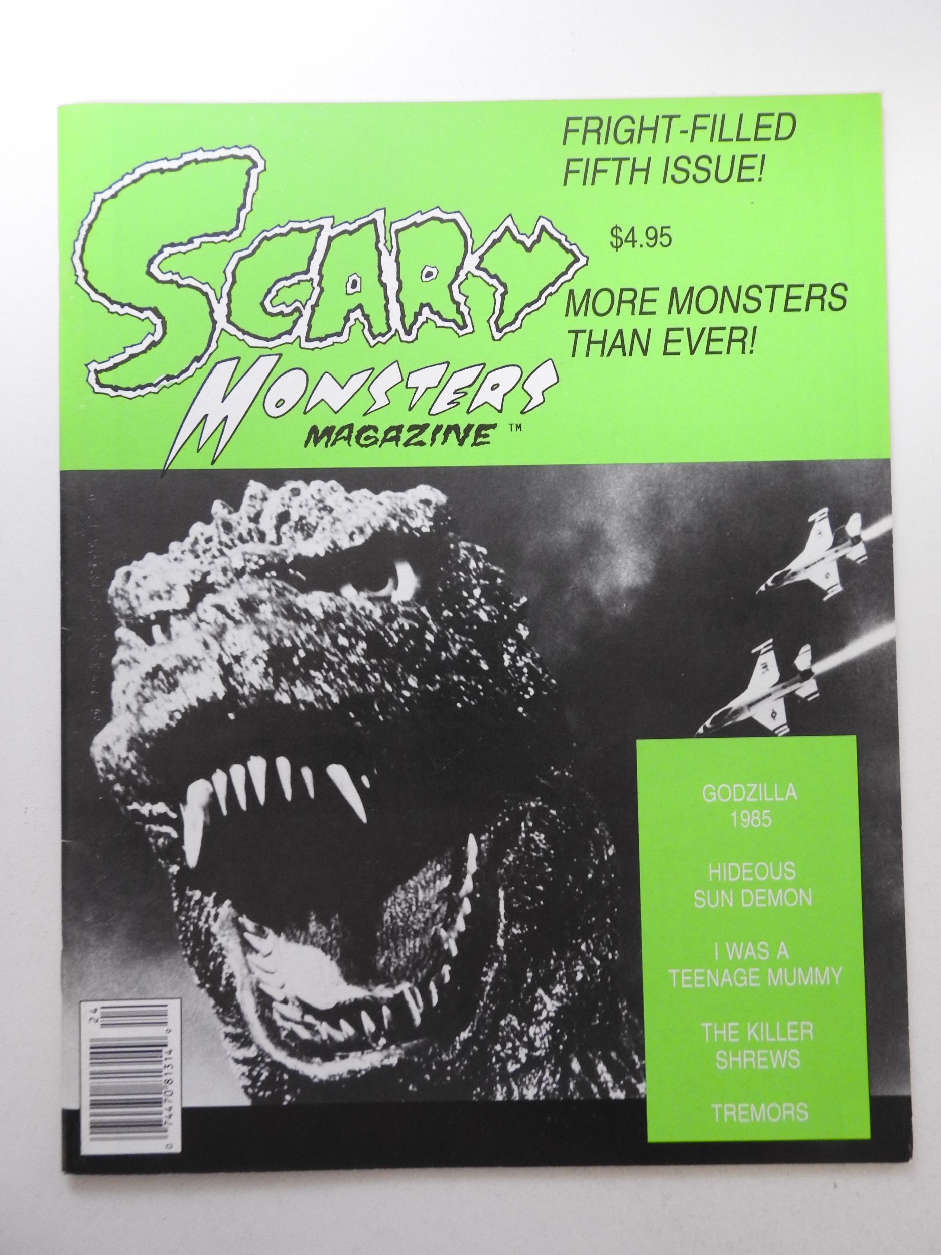Scary Monsters Magazine #5 Vintage Monsters and Creatures! Sharp VF ...