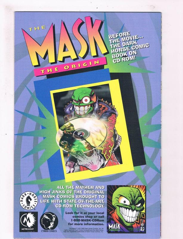 The Mask Strikes Back # 1 Of 5 VF/NM 1st Print Dark Horse Comic Book ...