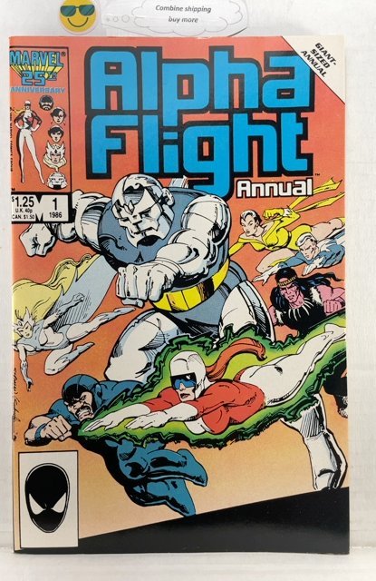 Alpha Flight Annual #1 Direct Edition (1986) | Comic Books - Copper Age ...