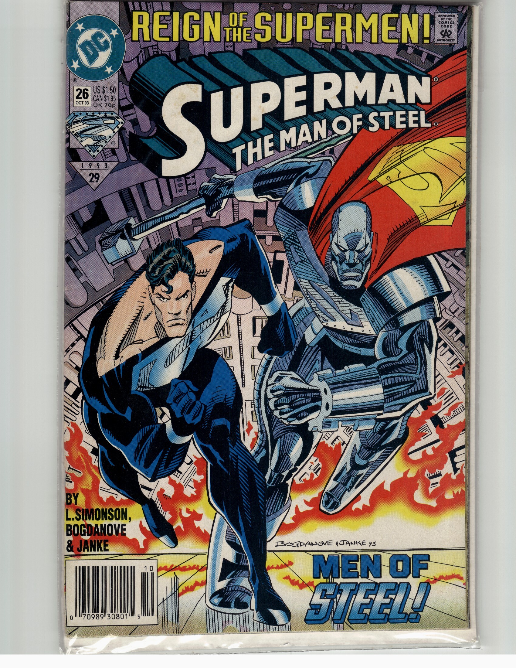 Superman: The Man of Steel #26 (1993) Superman | Comic Books - Modern ...