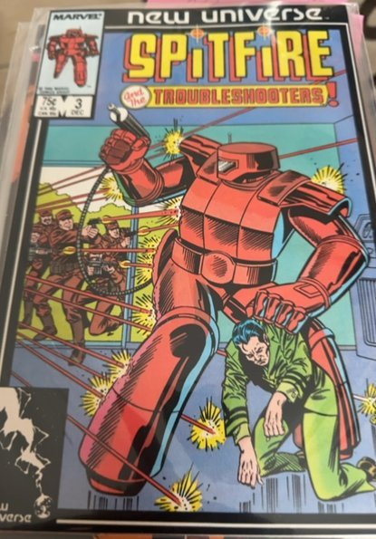 Spitfire and the Troubleshooters #3 (1986) Spitfire | Comic Books ...