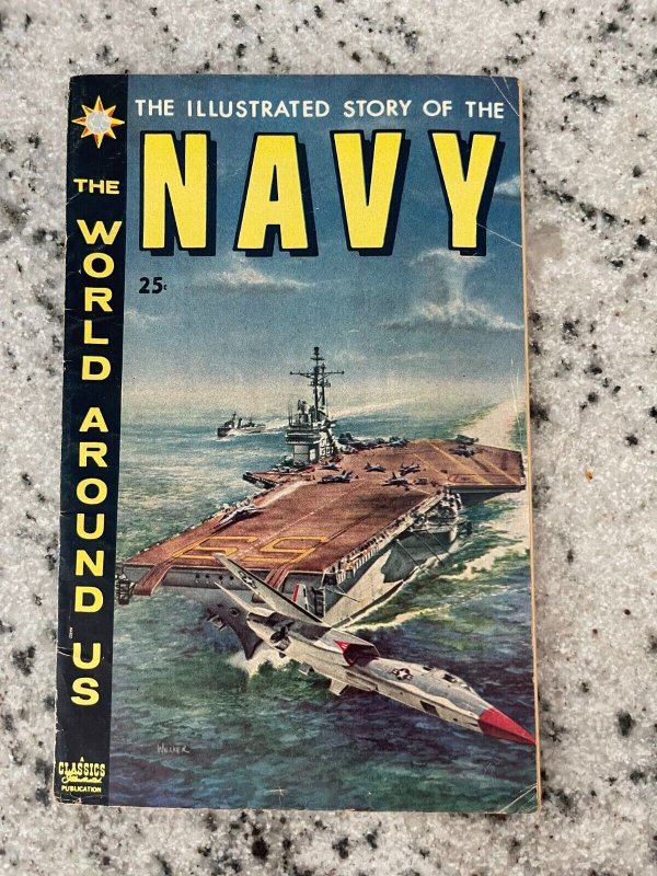 Illustrated Story Of NAVY FN- World Around Us Classics Gilberton Comic ...