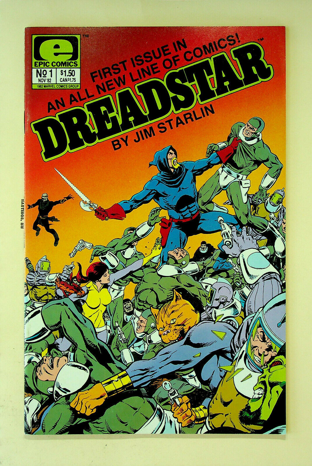 Dreadstar #1 (Nov 1982, Epic) - Fine | Comic Books - Bronze Age, Chaos ...