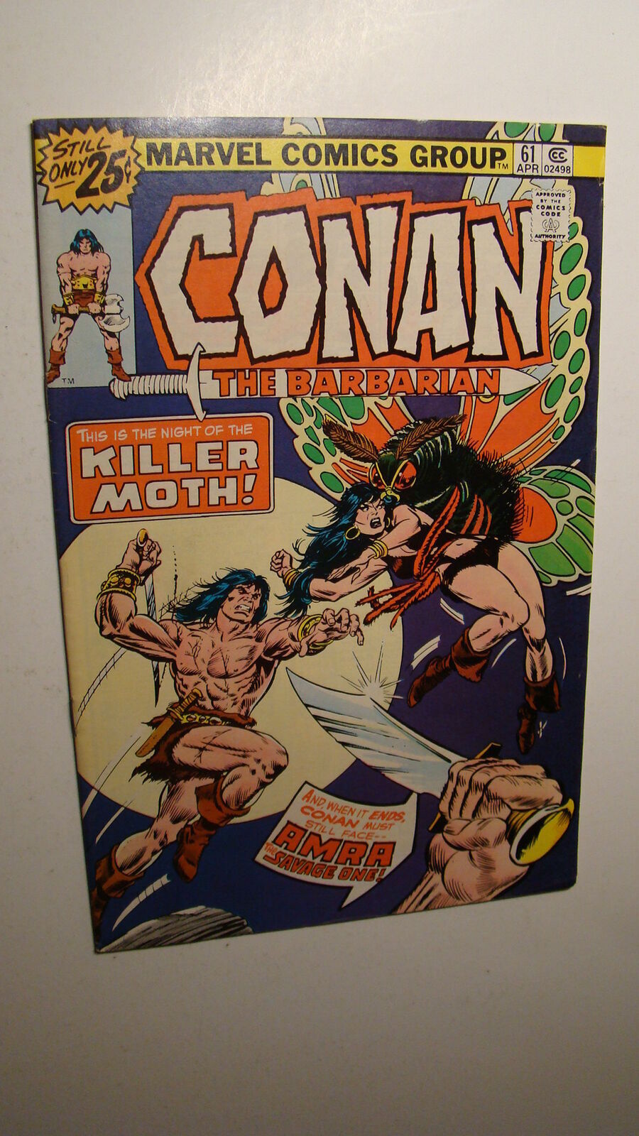 Conan 61 *Nice Copy* 1975 Robert E. Howard Barbarian Belit VS Killer ...