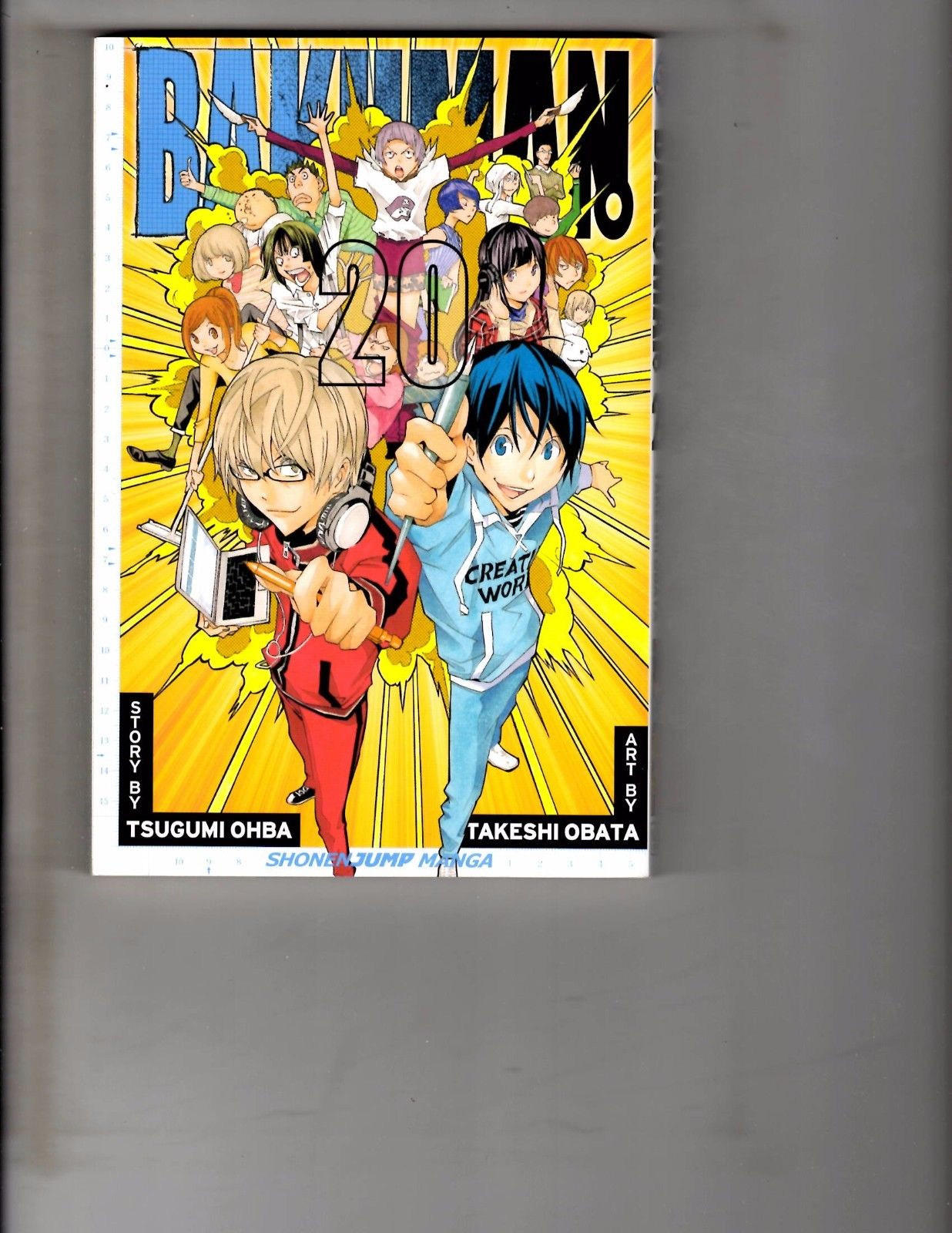 Bakuman Vol 20 TPB Manga Anime Bleach Naruto Dragonball Death Note WR1 ...