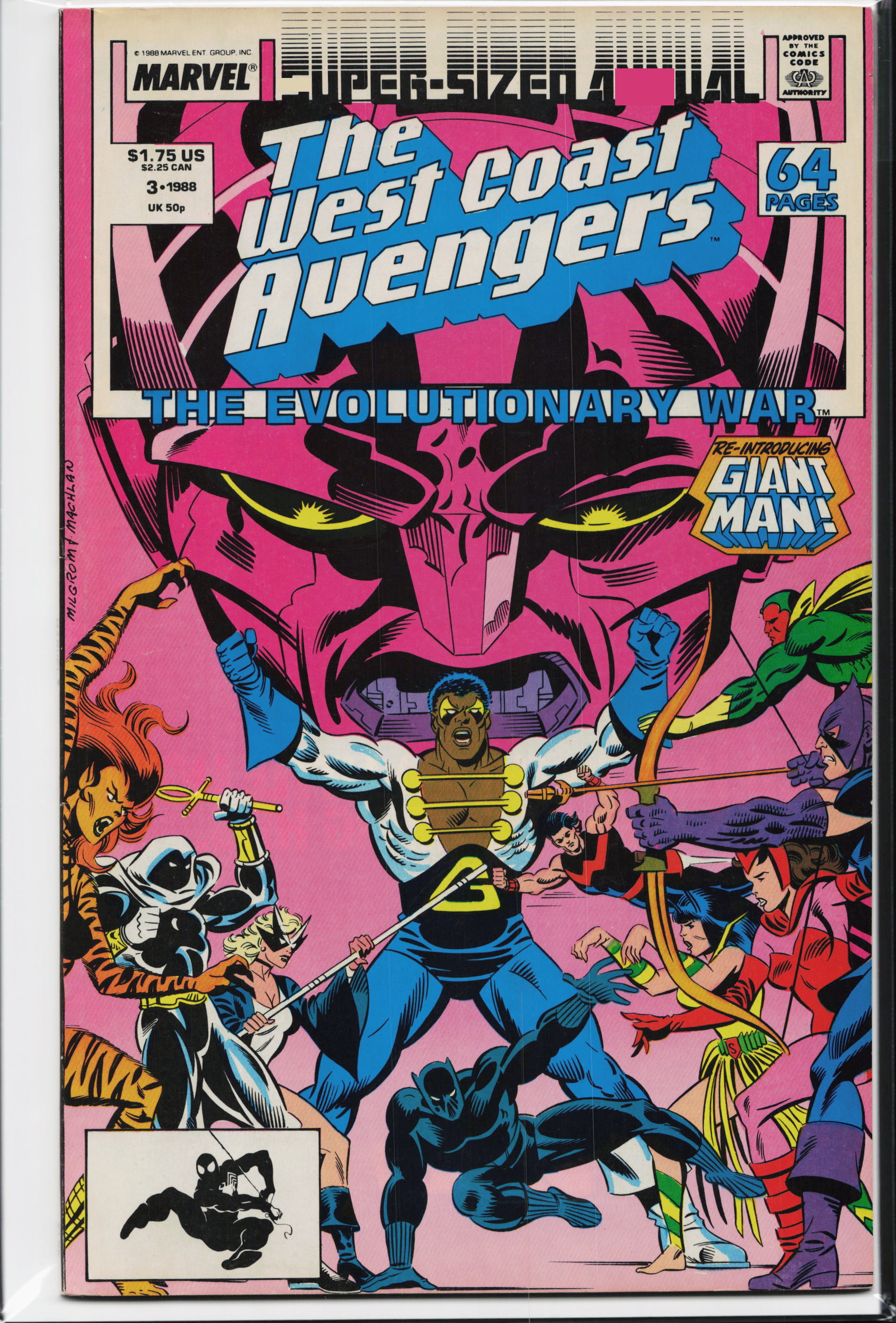 West Coast Avengers Annual #3 (1988) West Coast Avengers / Avengers ...