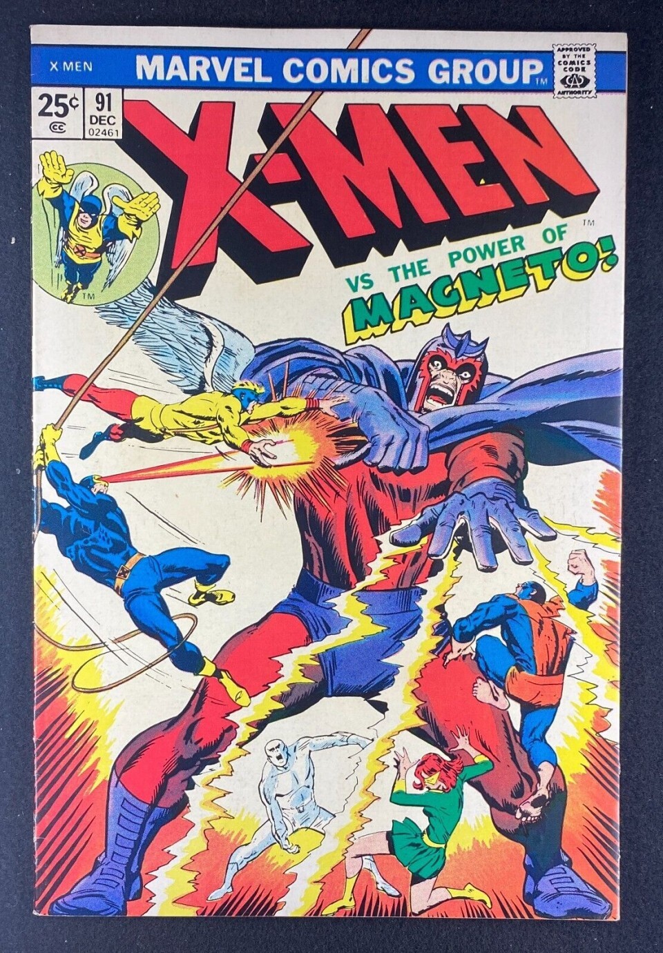X-Men (1963) #91 VF (8.0) Reprint X-Men #43 Magneto Scarlet Witch ...