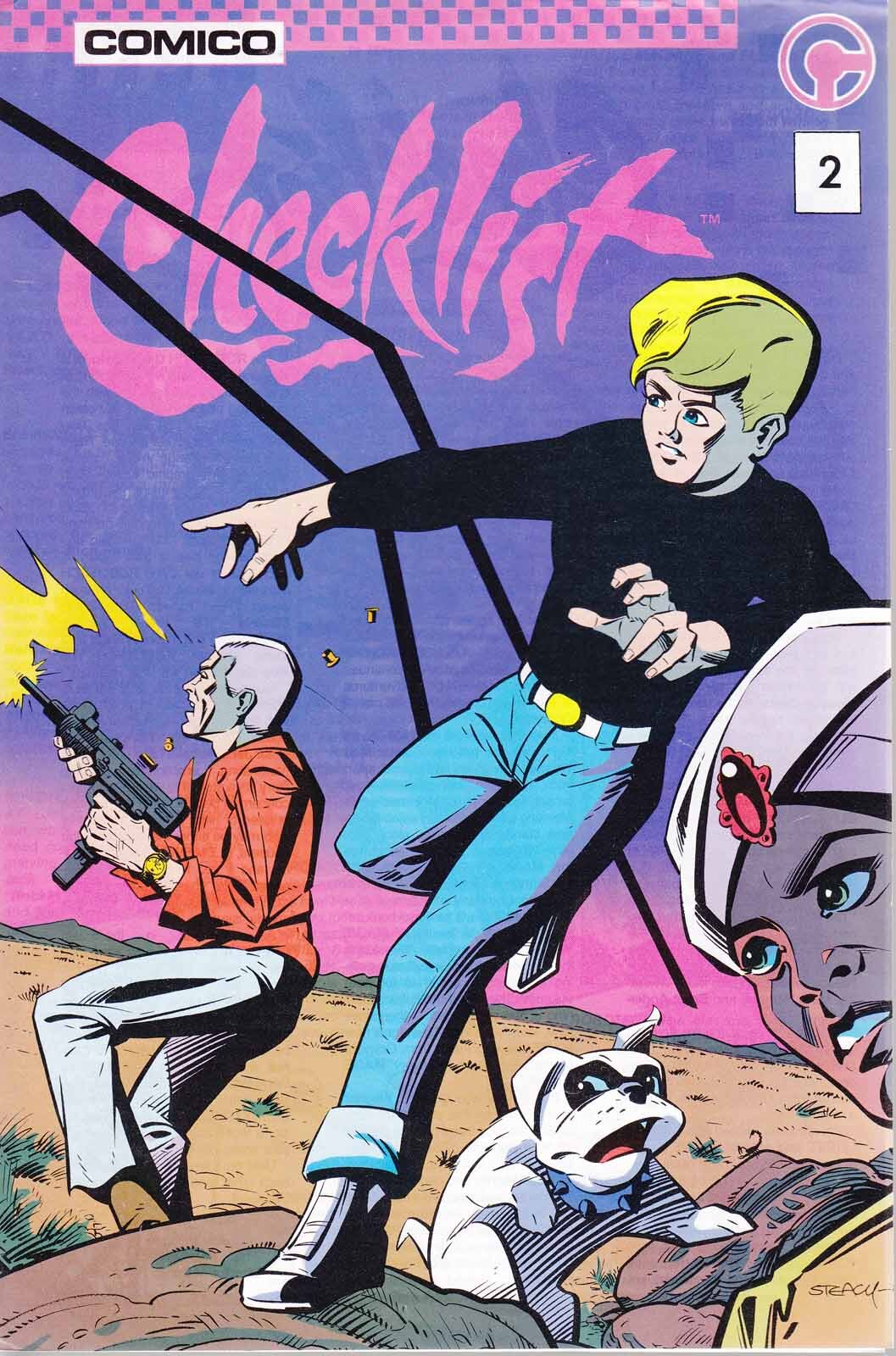 Comico Checklist #2 FN ; COMICO | Jonny Quest | Comic Books - Copper ...