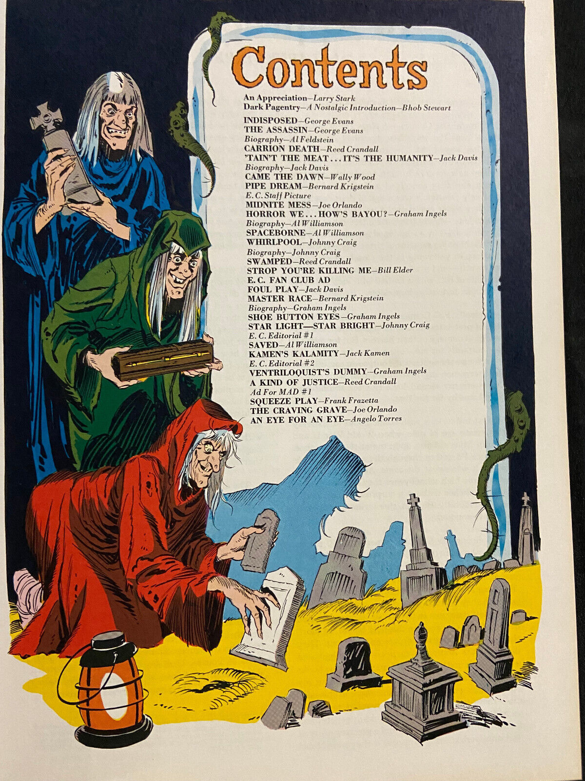 EC Horror Comics of the 1950'S Hardcover in Color FN/VF | International ...