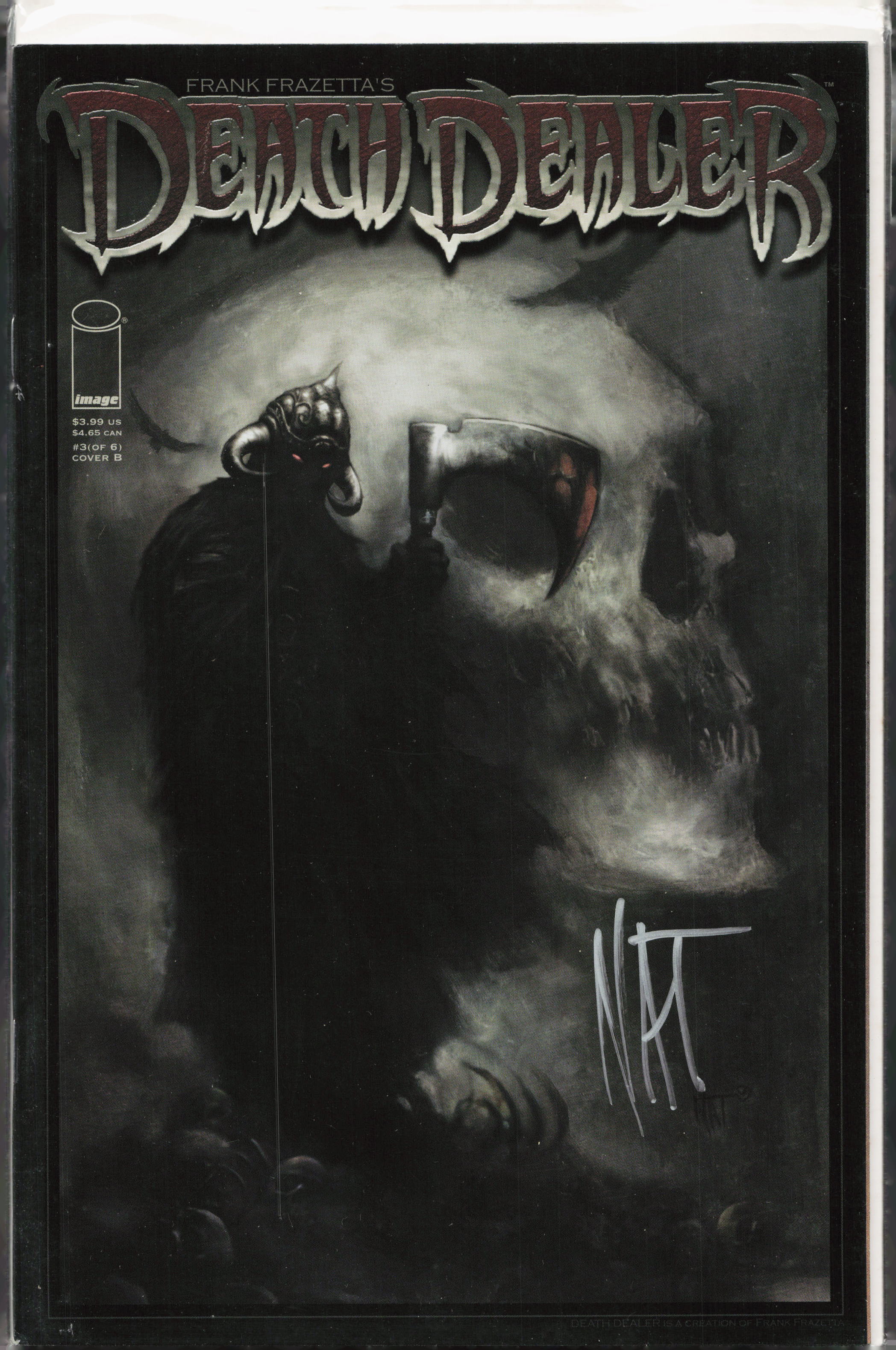 Frank Frazetta's Death Dealer #3 Jones Cover (2007) Death Dealer ...