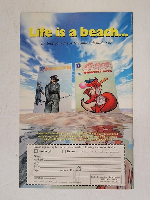 Genus (Radio/Sin Factory 1997) 25, 26! 2 books total! SCARCE, high ...