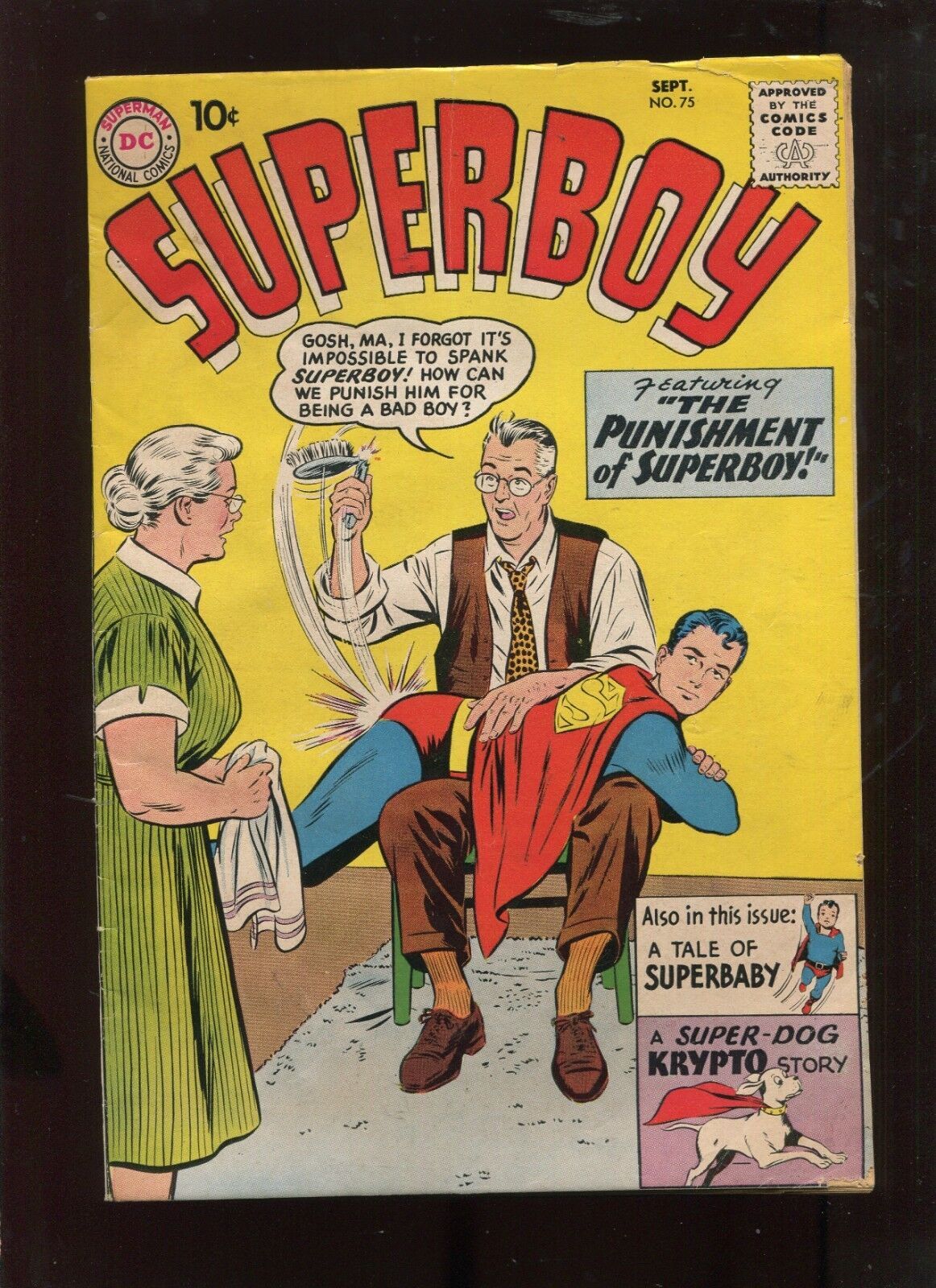 Superboy #75 (4.0) the Punishment of Superboy | Comic Books - Silver ...