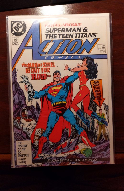 Action Comics #584 (1987) | Comic Books - Copper Age, DC Comics ...