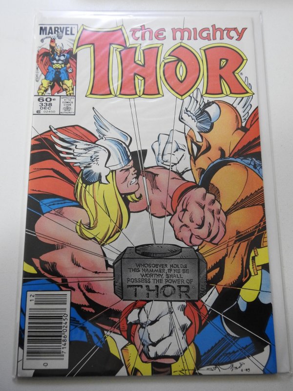 Thor #338 (1983) | Comic Books - Bronze Age, Marvel / HipComic