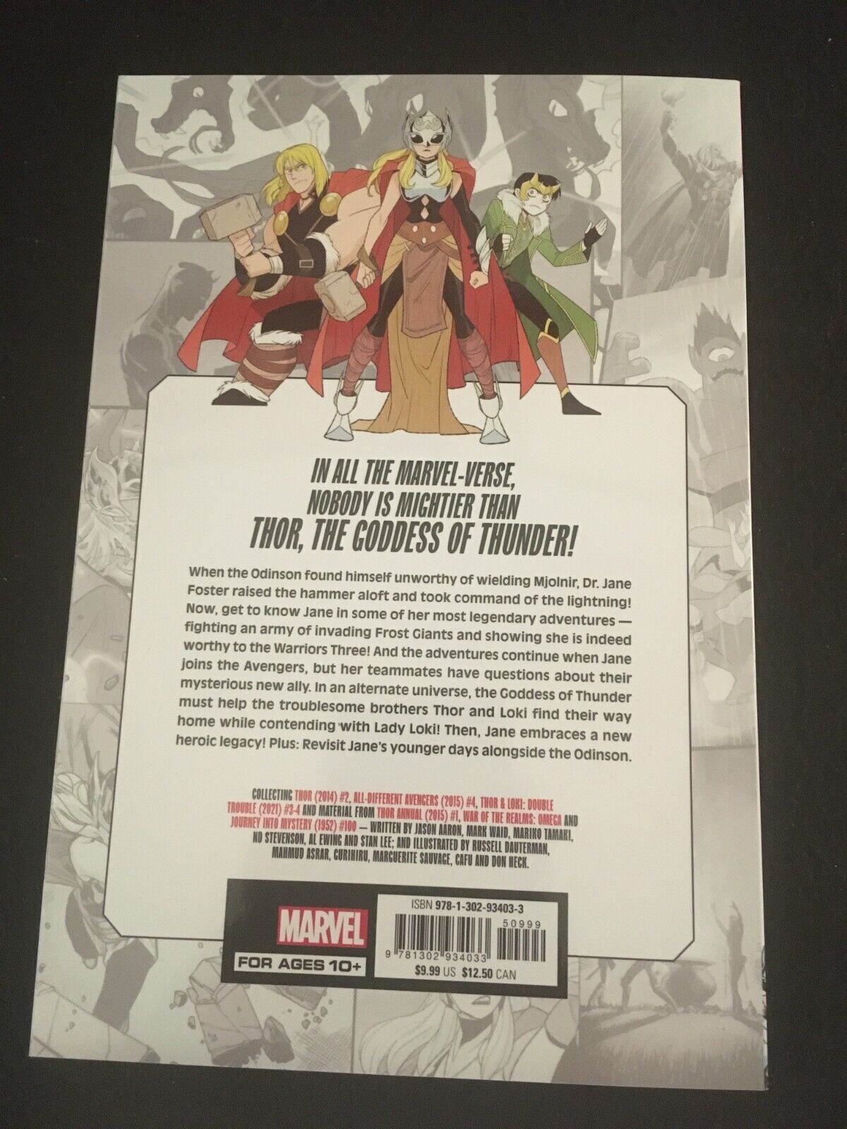 MARVEL-VERSE: JANE FOSTER, THE MIGHTY THOR Softcover Graphic Novel ...