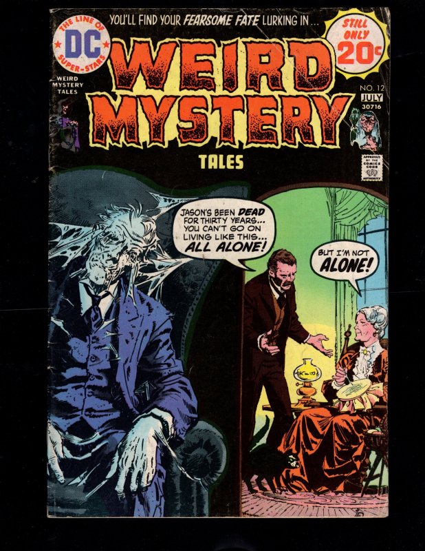 Weird Mystery Tales #12 (1974) Bronze DC HORROR !!!!!!!! / ID#397 ...