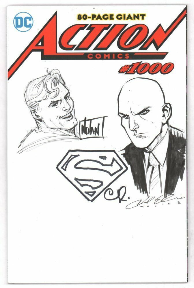Action Comics #1000 - Superman art by Graham Nolan & Lex by Karl Moline ...